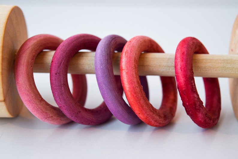 Berry Rattle Roller 100% Organic Fruits Natural Safe - Etsy