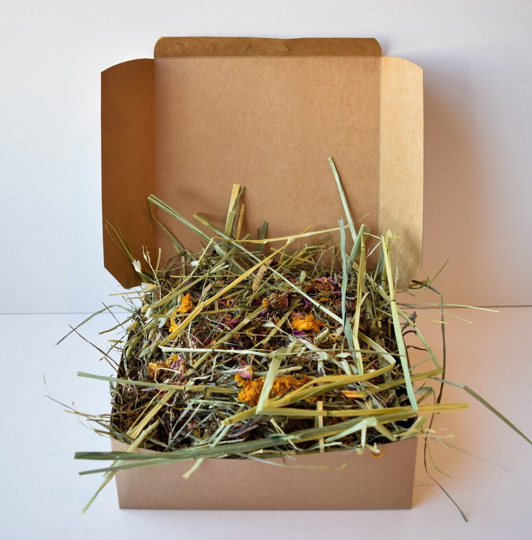 Hay Medley Forage Box | 3 Different Types of Hay! |organic Blend of ...
