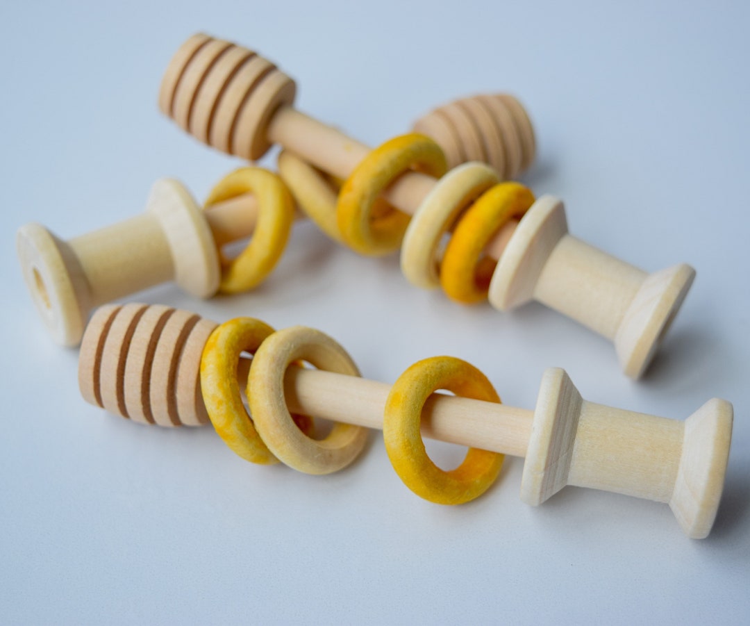 Honey Bunny Rattle Toys | 100% Organic Fruits | Natural, Safe, Non ...