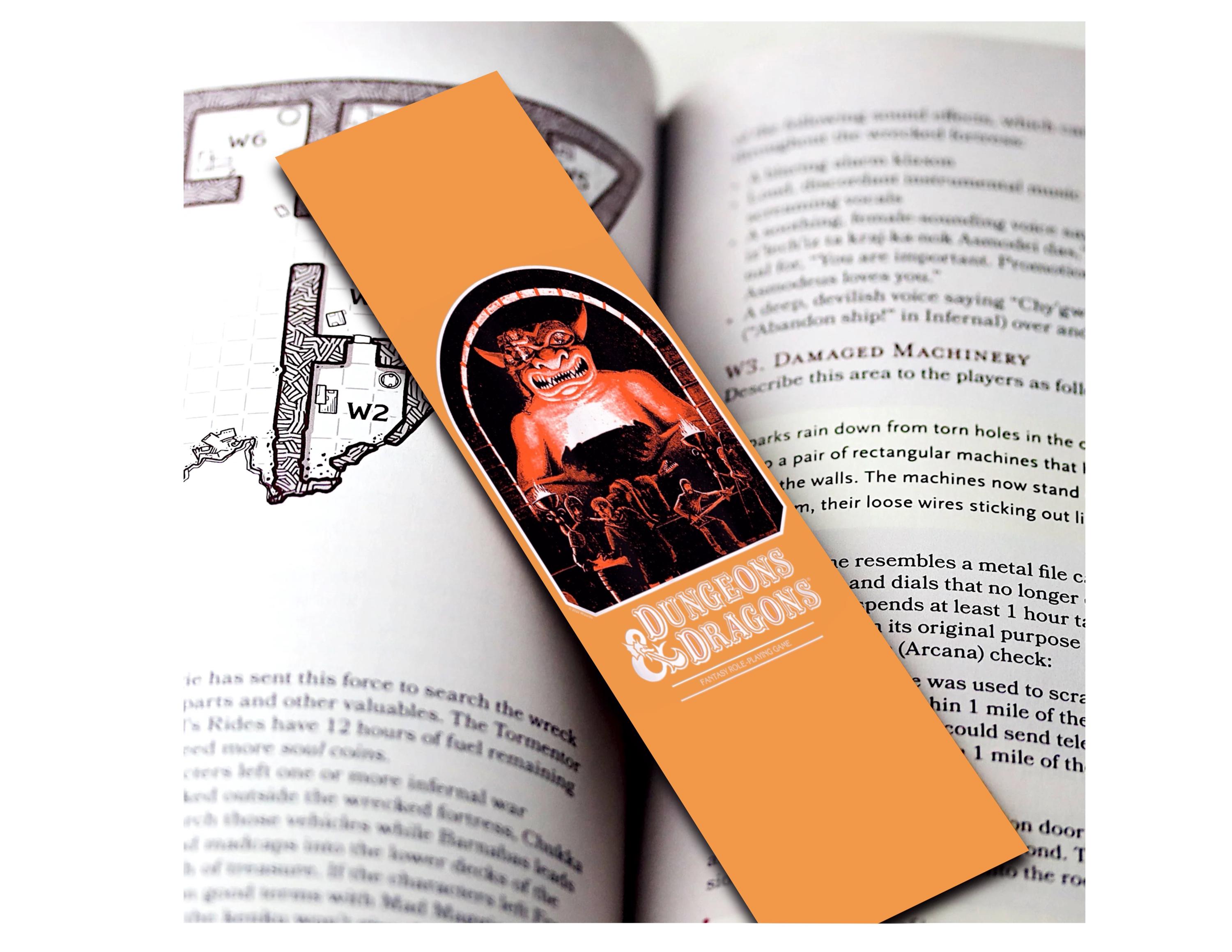 Dungeons and Dragons Inspired Printable Bookmarks 5 Digital Download ...