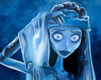 Jack Skellington and Corpse Bride Drawing - Etsy