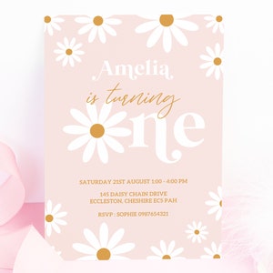 Daisy Cupcake Toppers Daisy Birthday Decor Daisy Party Daisy 1st ...