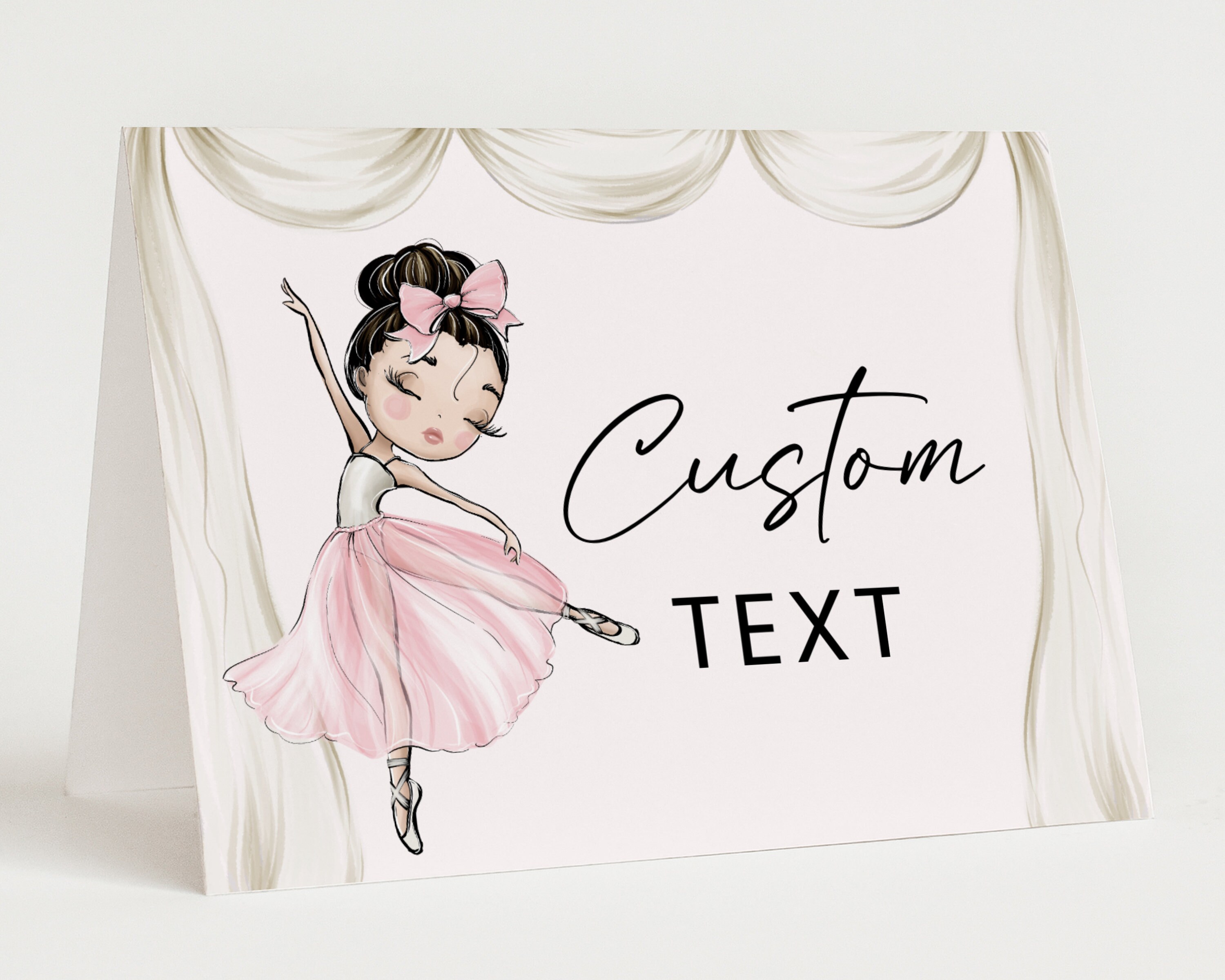 Ballerina Birthday Party Sign Ballerina Birthday Sign Ballerina Party ...