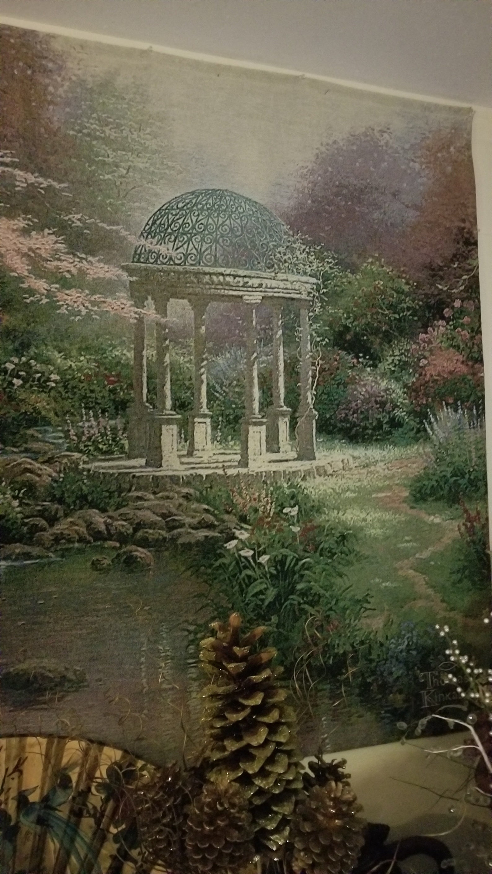 Thomas Kinkade "serenity " Tapestry 50" X 70" - No Rods - Etsy
