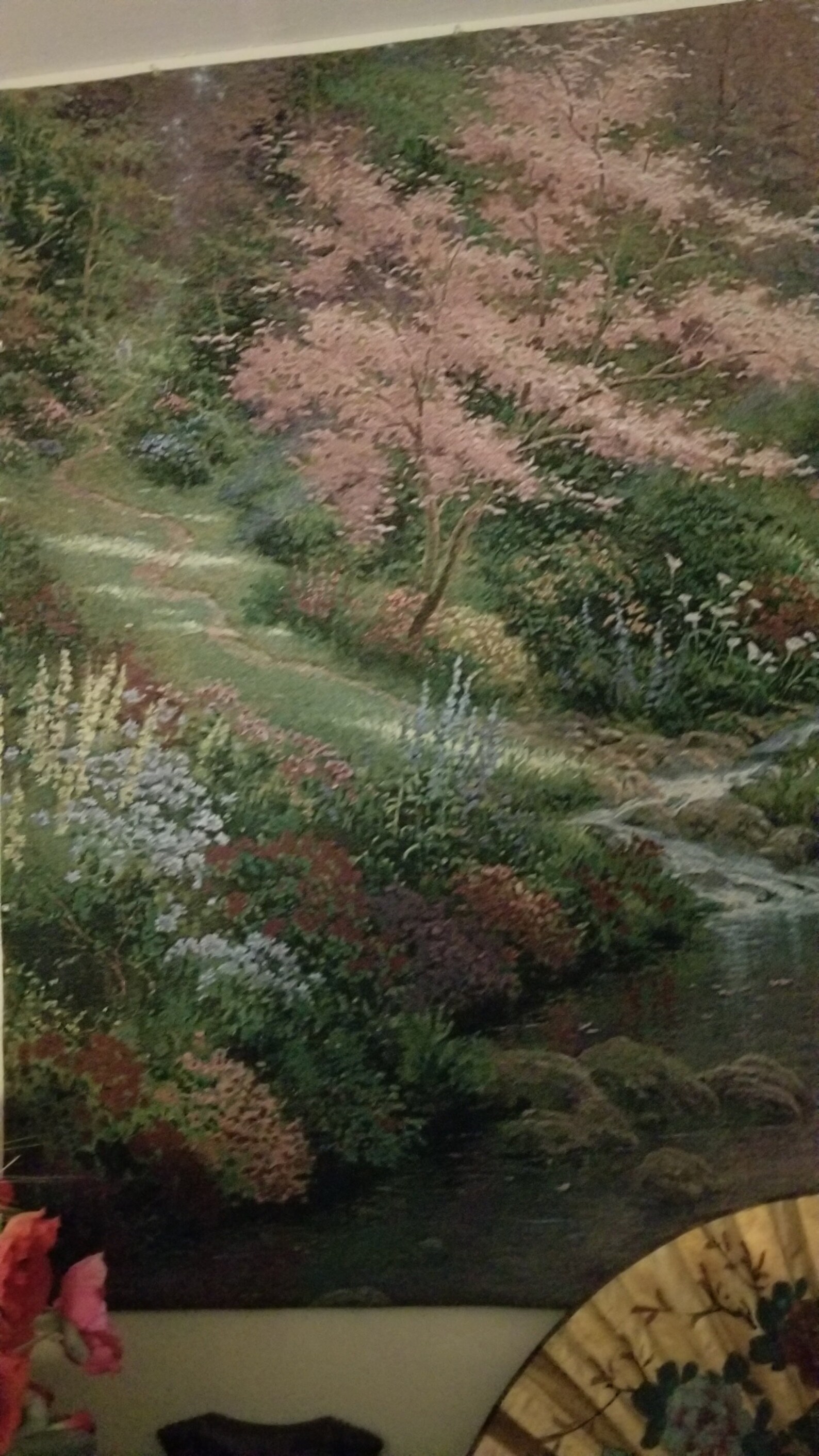 Thomas Kinkade "serenity " Tapestry 50" X 70" - No Rods - Etsy