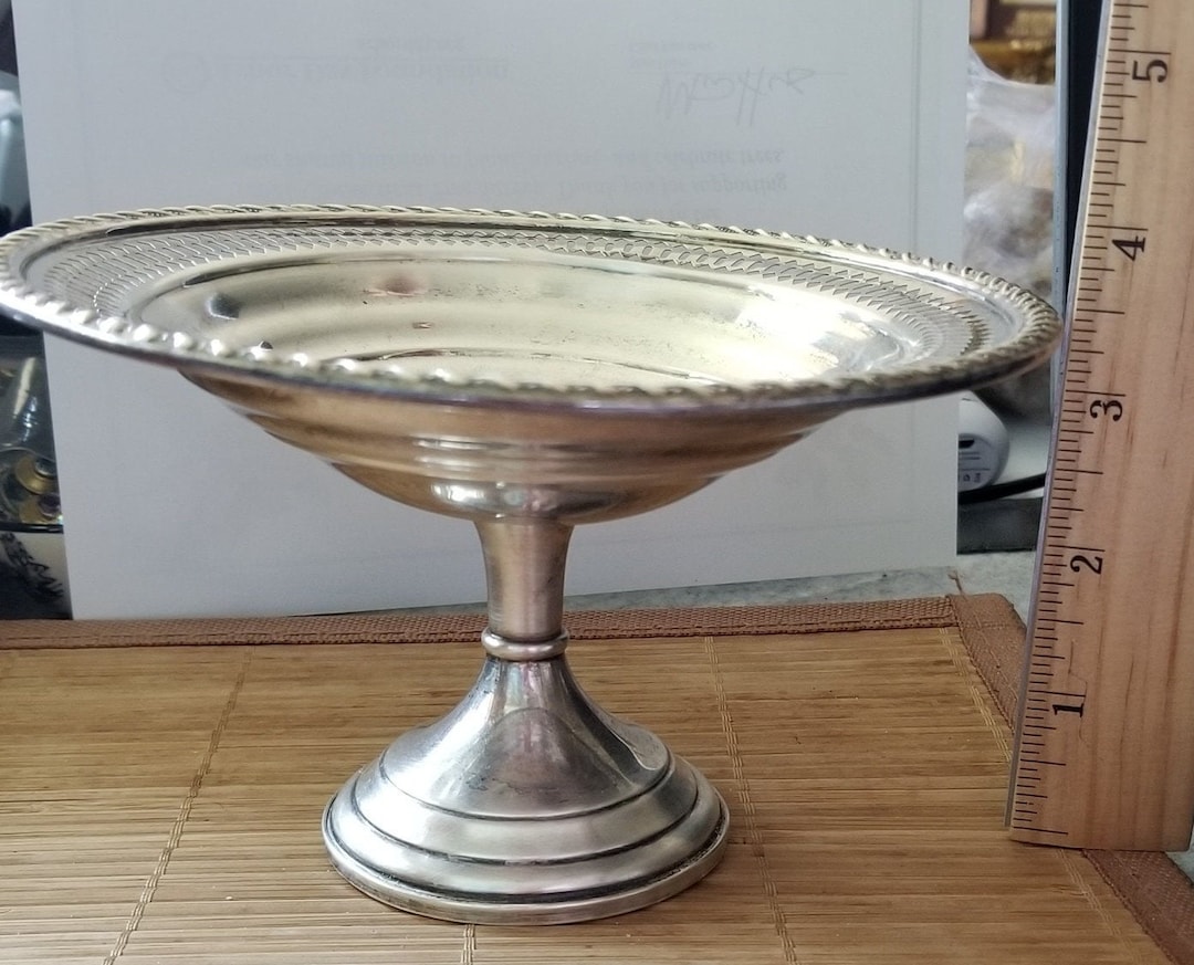 Vintage Preisner Sterling Silver Weighted Vase - 194 Gr - Etsy