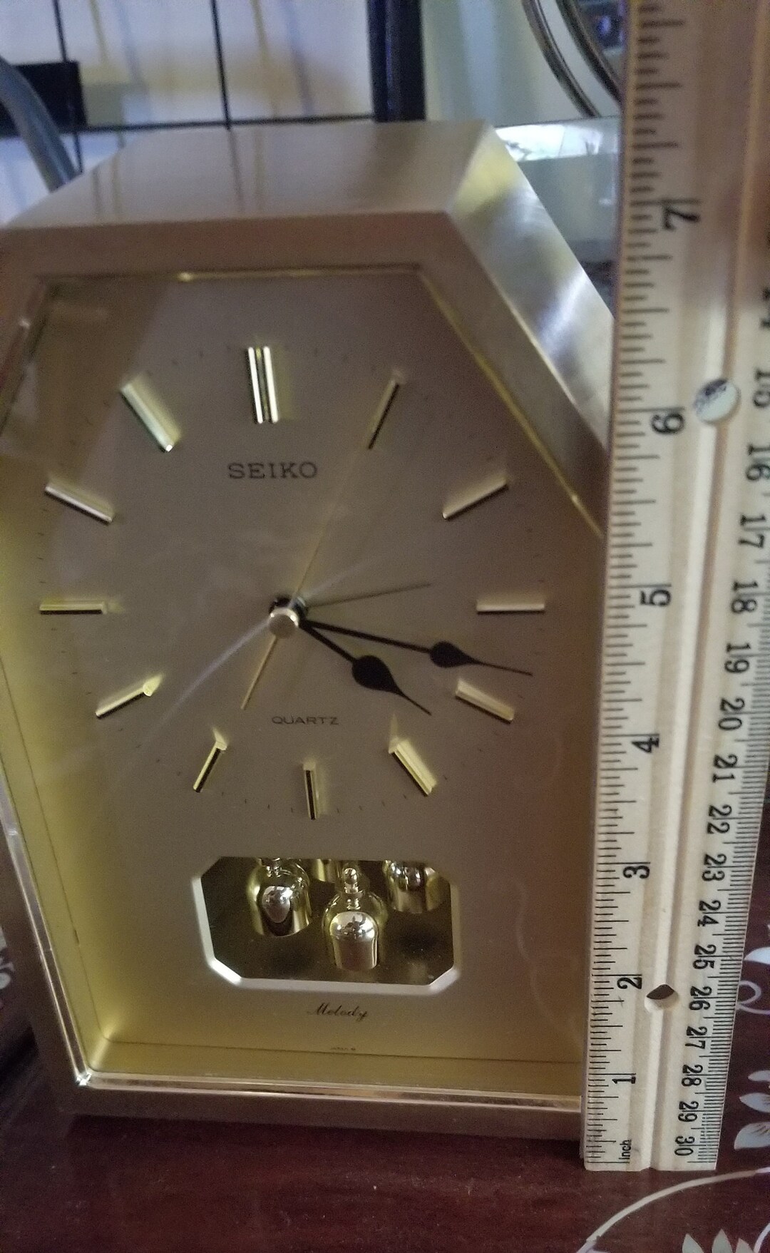 Seiko Solid Brass Desk Clock - Does Not Run, for Parts or Repair - Etsy