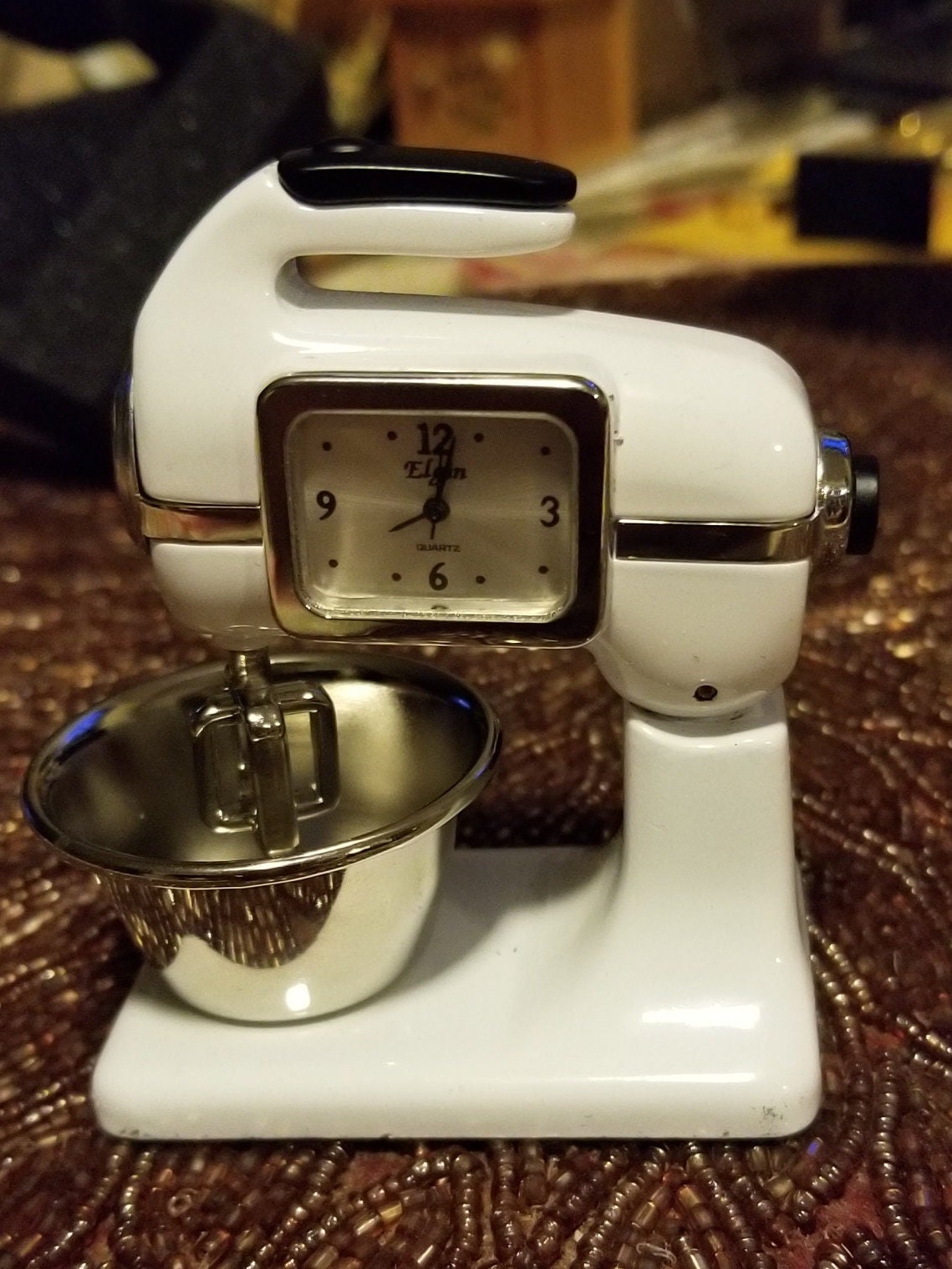 Elgin Collectible Mini Desk Clock - Keeps Time, New Battery - Etsy