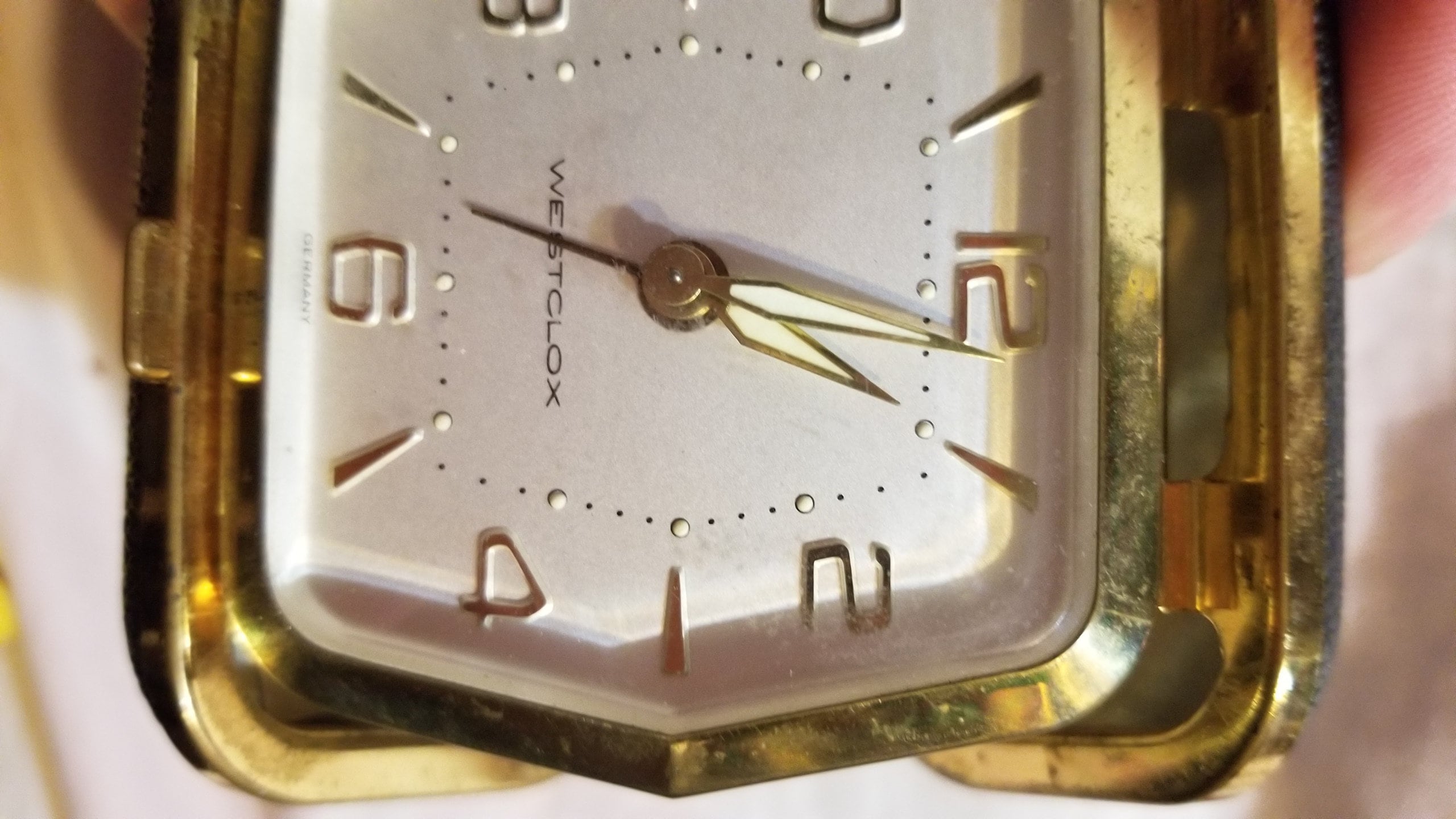 Westclox Mechanical Travel Clock With Alarm - Etsy