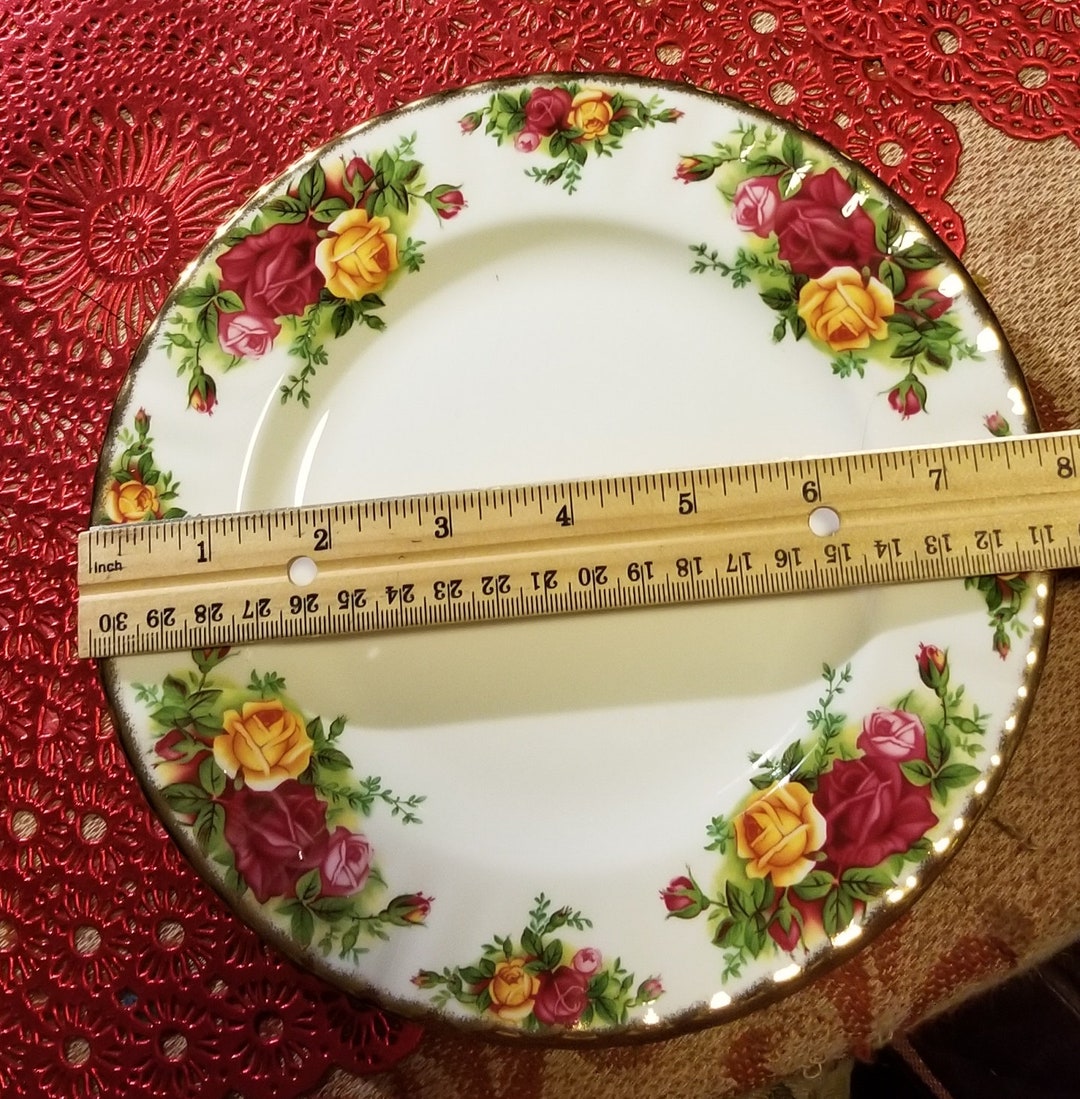 Set of 8 Fine China Royal Albert Plates - Etsy