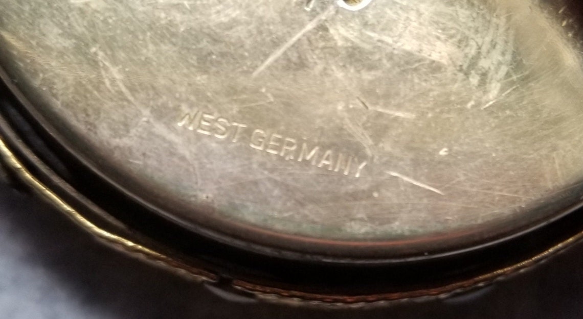 Tradition Pocket Alarm Clock West Germany - Runs, Keeps Time - Etsy