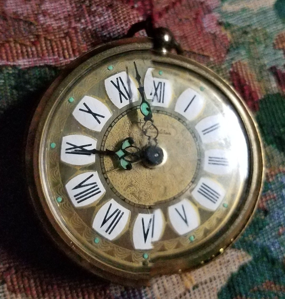 Tradition Pocket Alarm Clock West Germany - Runs, Keeps Time - Etsy