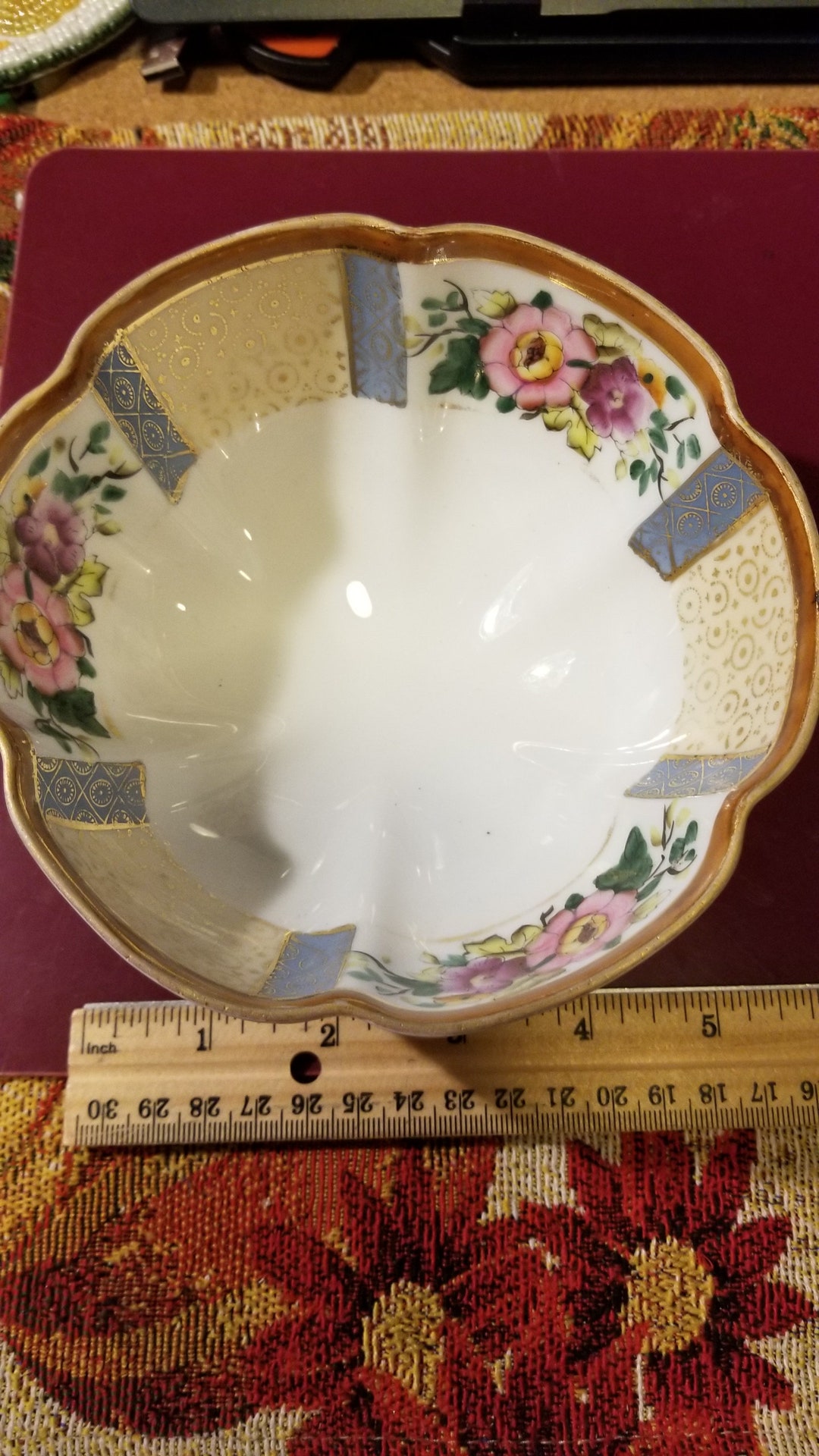 Vintage Noritake m Hand Painted Porcelain Bowl Made in Japan - Etsy