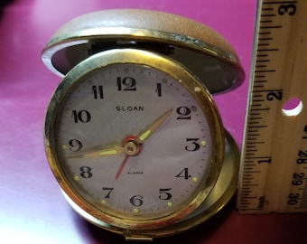 Vintage Travel Compass Alarm Clock - Etsy