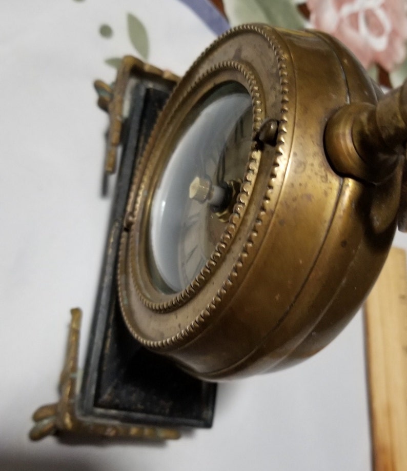 Vintage Rue Juliette Timeworks.inc Beverley California Brass Quartz ...