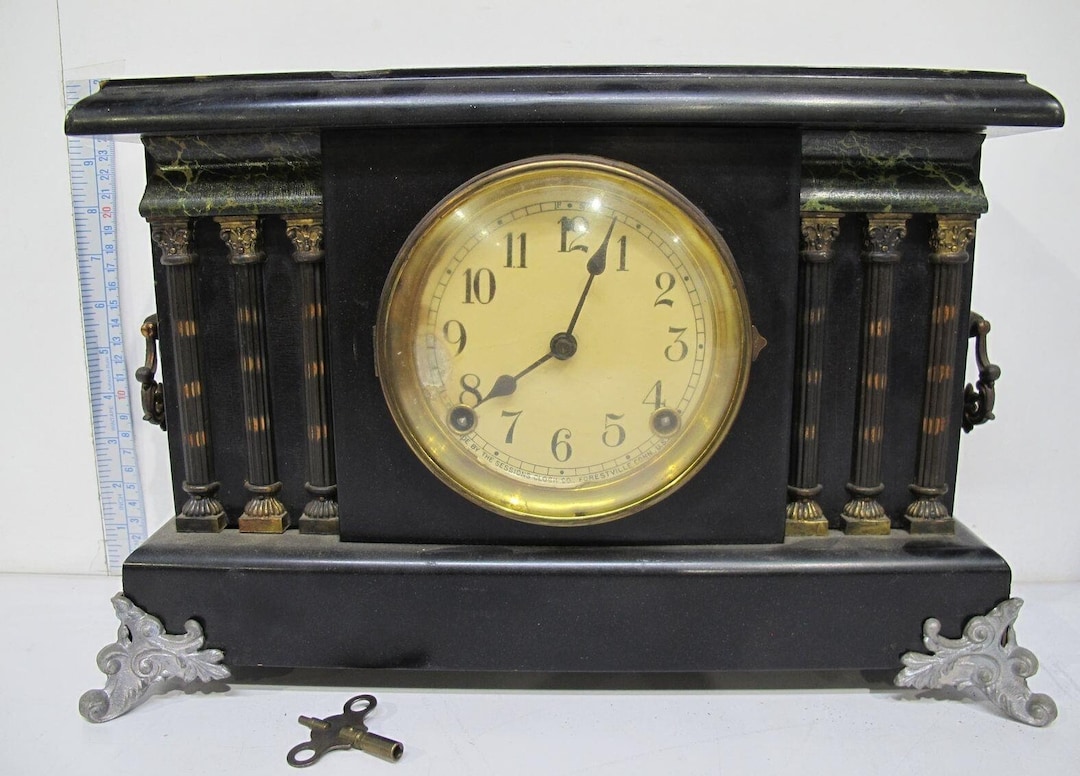 Sessions Antique Mantel Clock - Not Working, Needs Servicing and ...