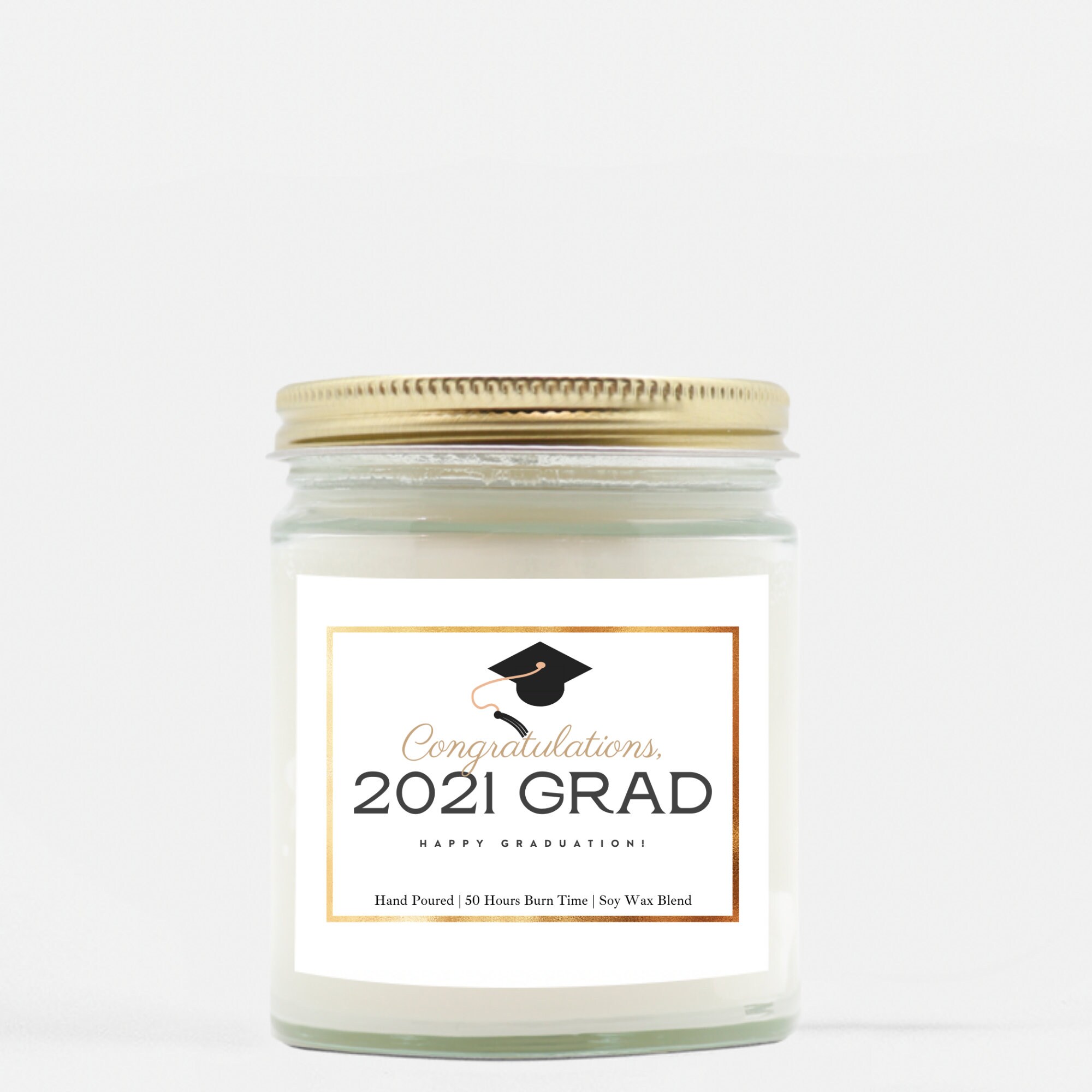 Graduation Gift, Graduation Candle, 2021 Graduation Gift, Grad Candle ...