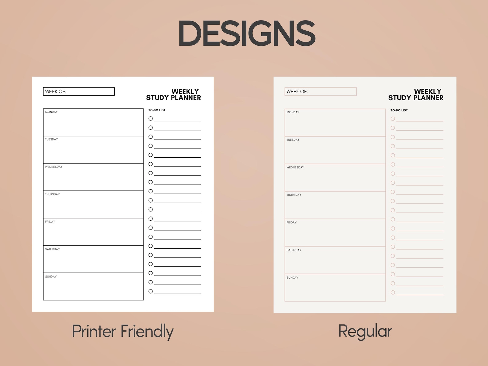 Exam Prep Bundle | Student Study Tracker | Exam Planner Study Kit ...