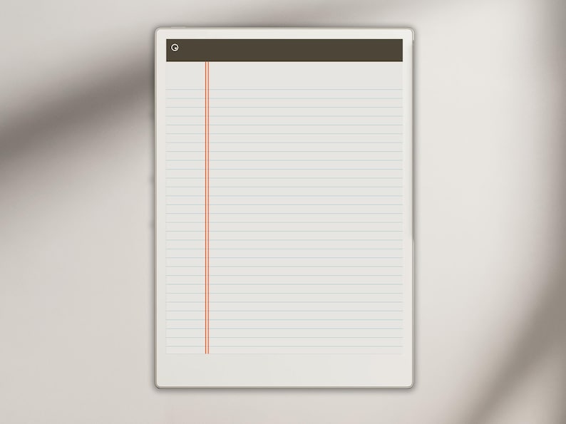 Legal Pad Notebook for Remarkable Paper Pro | Yellow Legal Paper ...