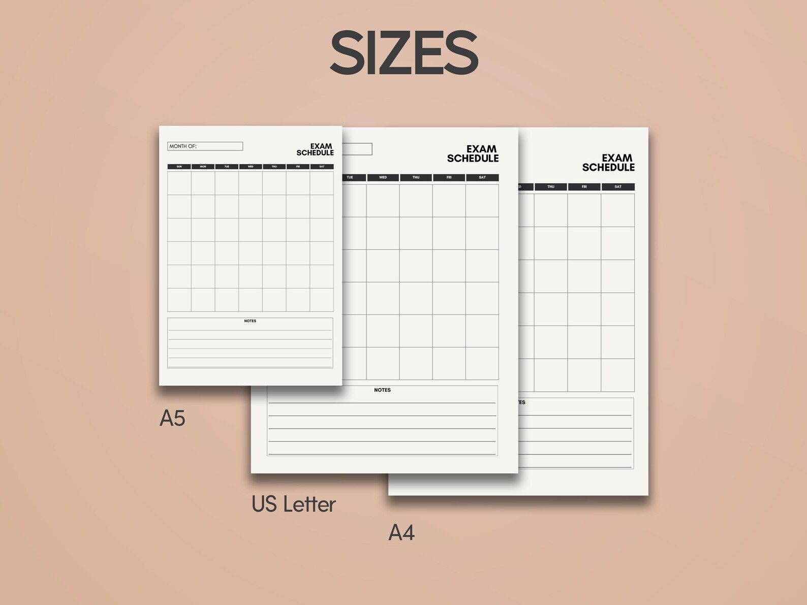 Exam Prep Bundle | Student Study Tracker | Exam Planner Study Kit ...