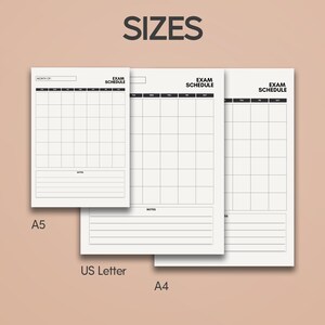 Exam Prep Bundle | Student Study Tracker | Exam Planner Study Kit ...