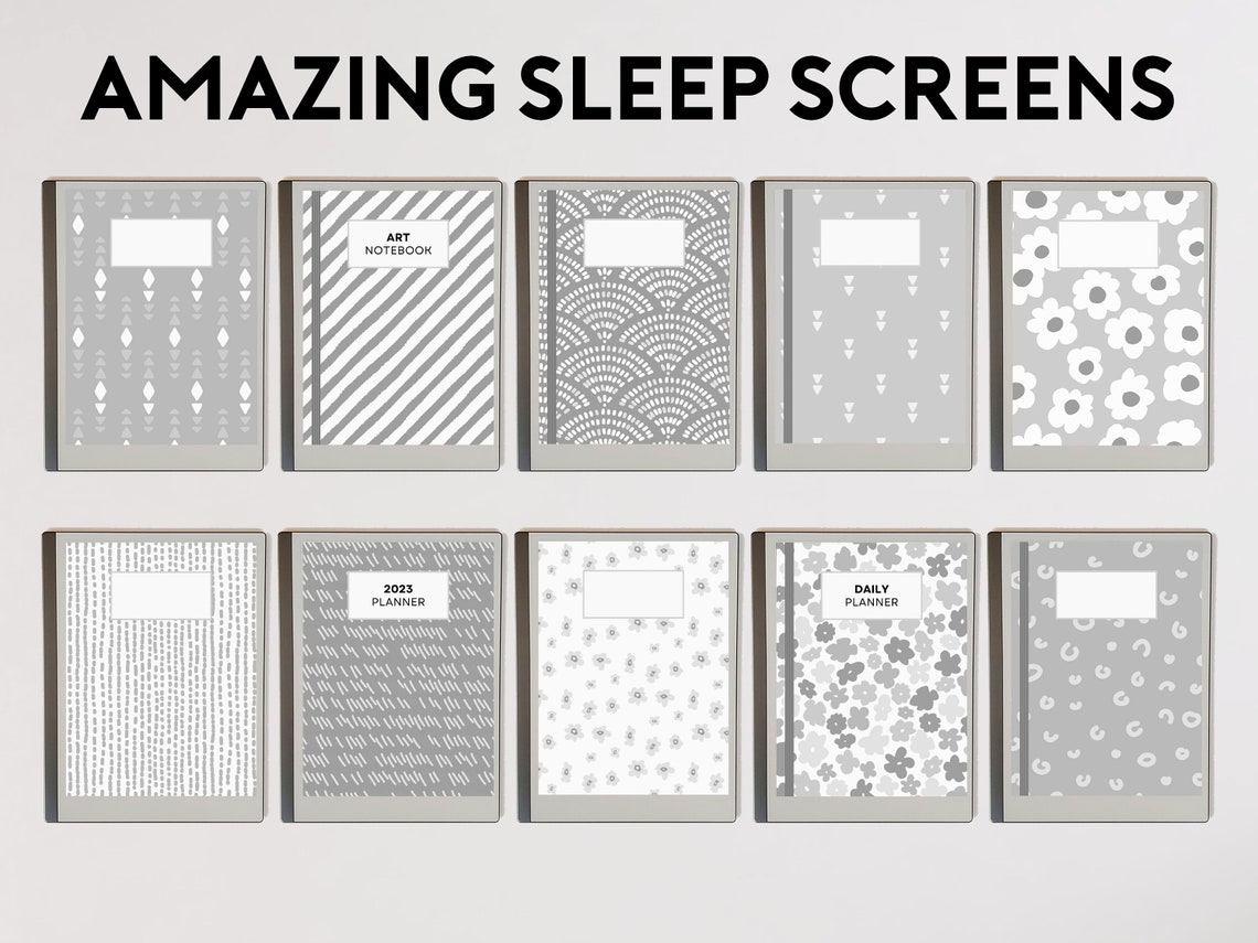 Boho Covers for Remarkable 2 | Custom Cover | Sleep Screen | Fits ...