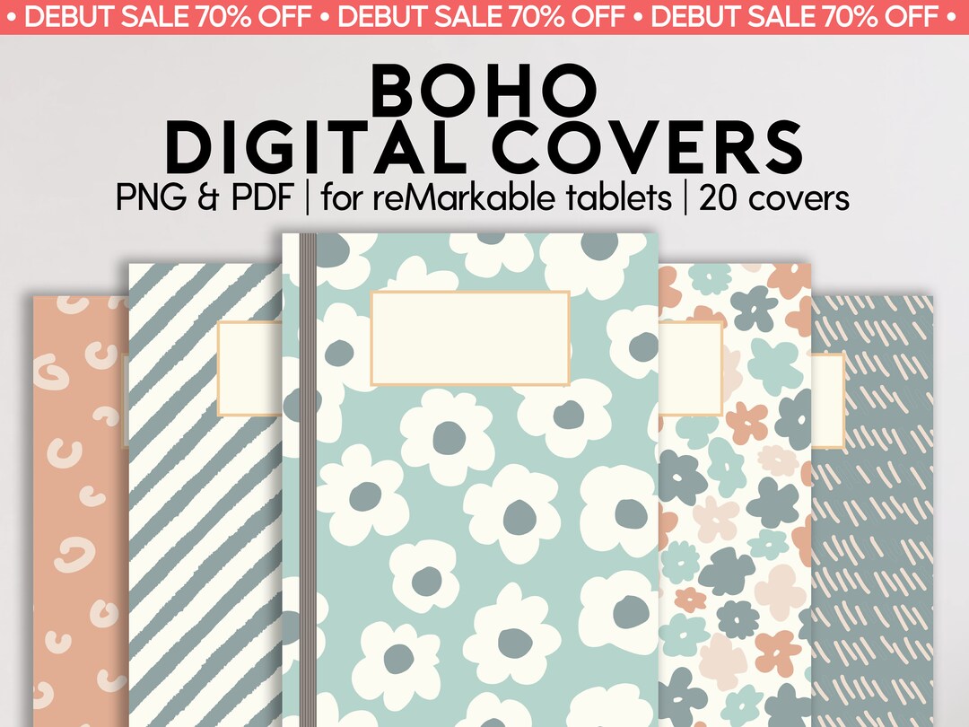 Boho Covers for Remarkable 2 | Custom Cover | Sleep Screen | Fits ...