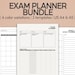Exam Prep Bundle | Student Study Tracker | Exam Planner Study Kit ...