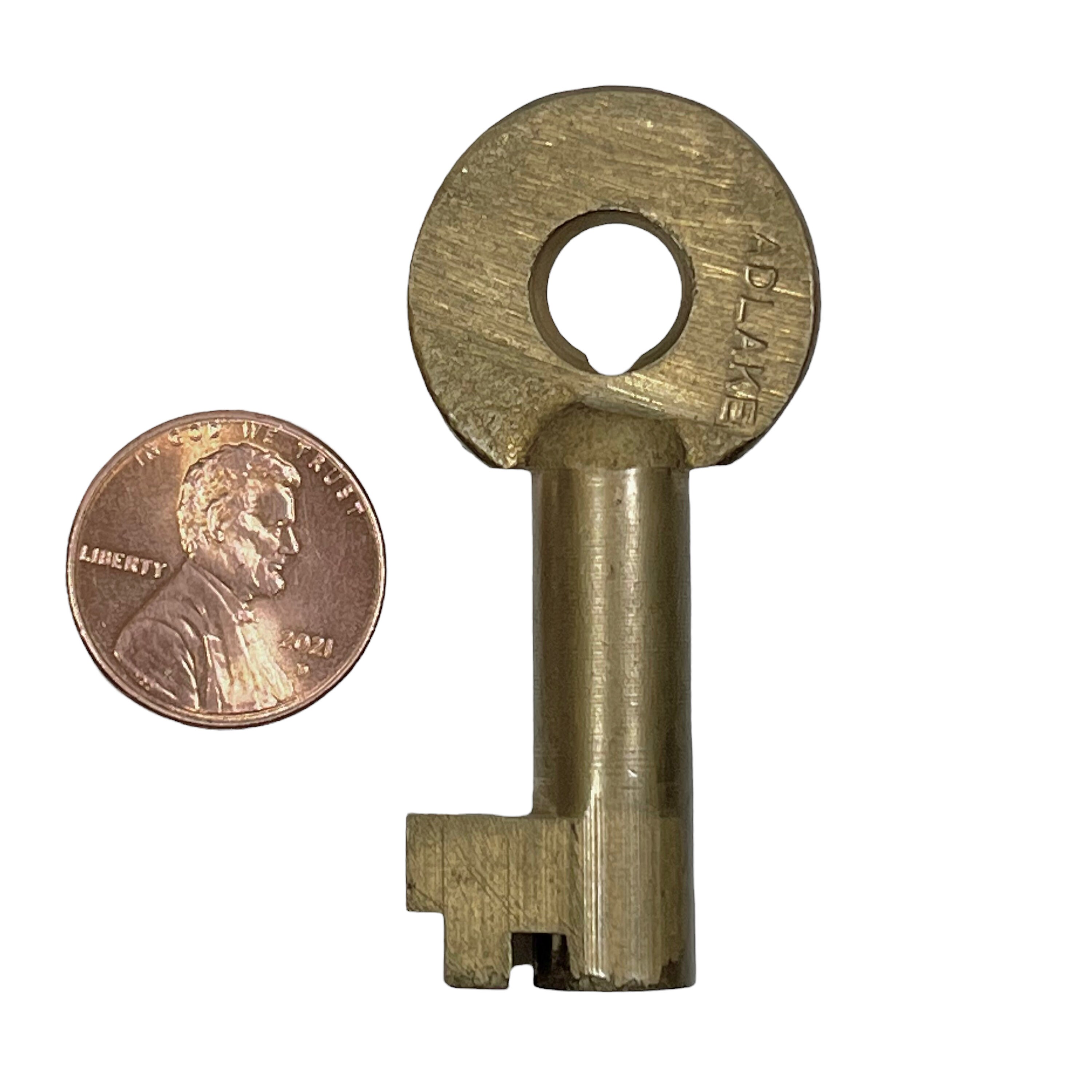 NP Ry RR Northern Pacific Railway Railroad • Brass Hollow Barrel Switch ...