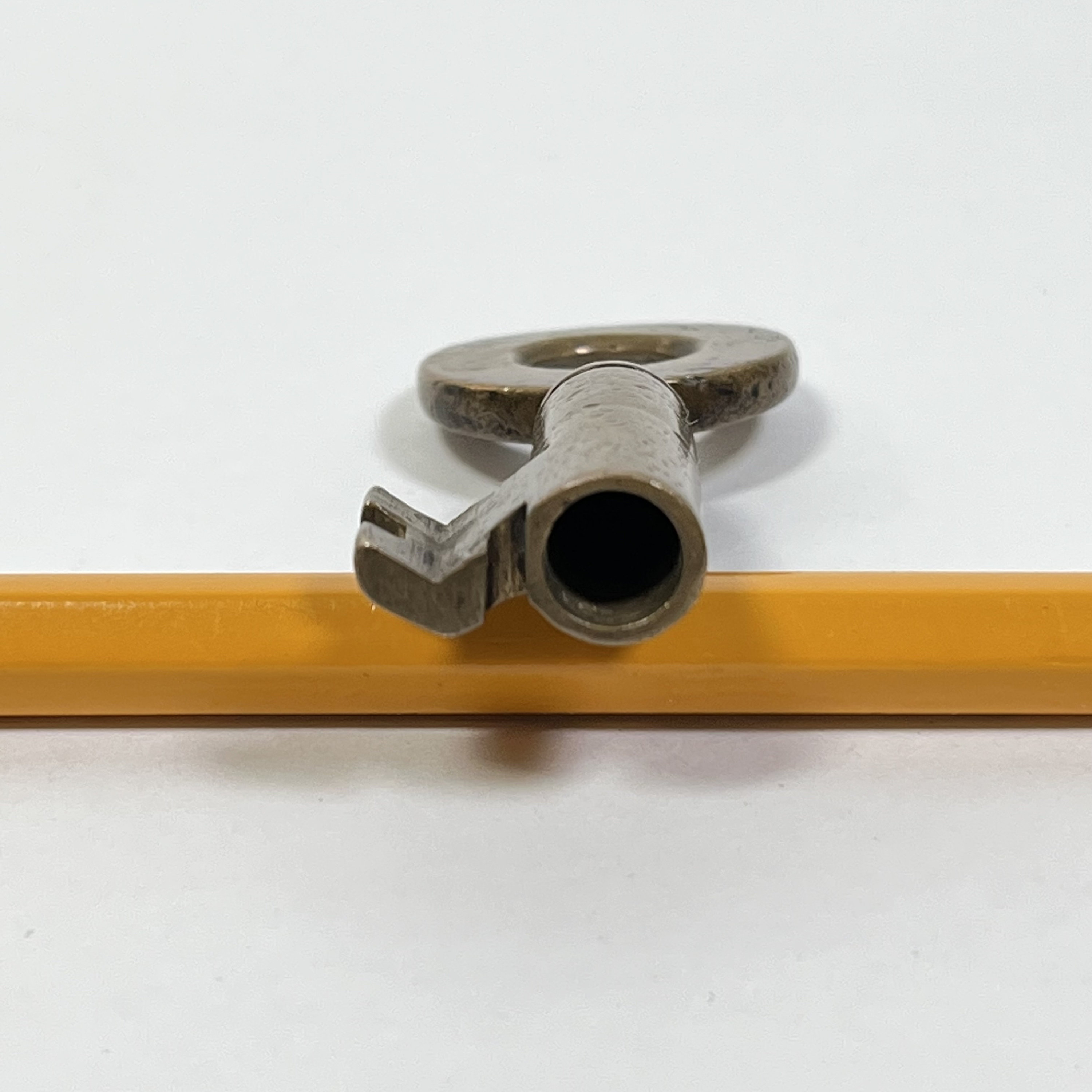 C&A RR Brass Hollow Tapered Barrel Railroad Switch Key • Chicago and ...