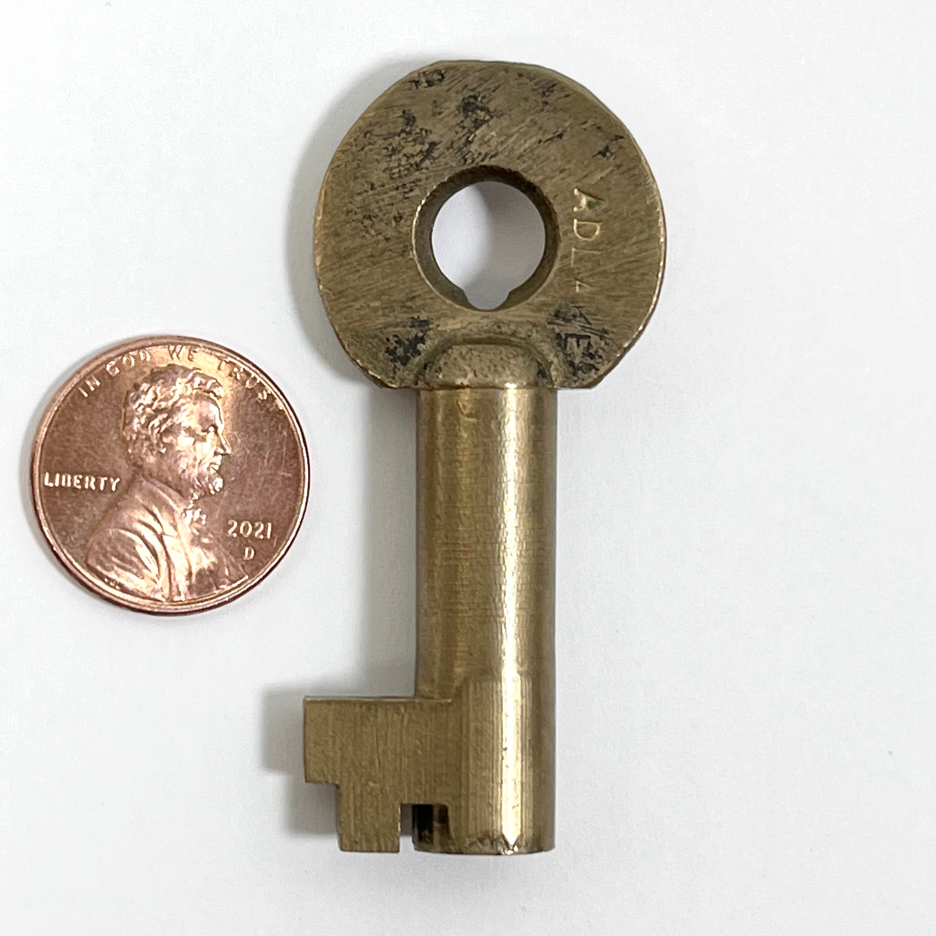 SP&S Ry Brass Hollow Barrel Railroad Key Spokane Portland - Etsy