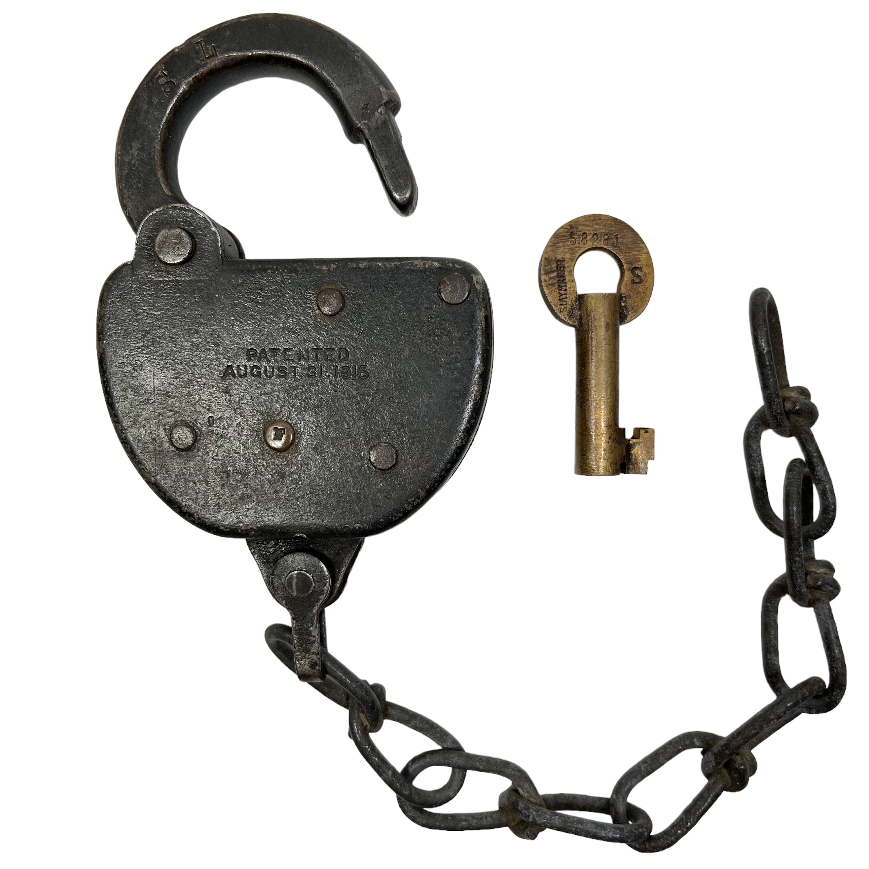 MOPAC MOP RR Lock and Key Set • Missouri Pacific Railroad • Vintage ...