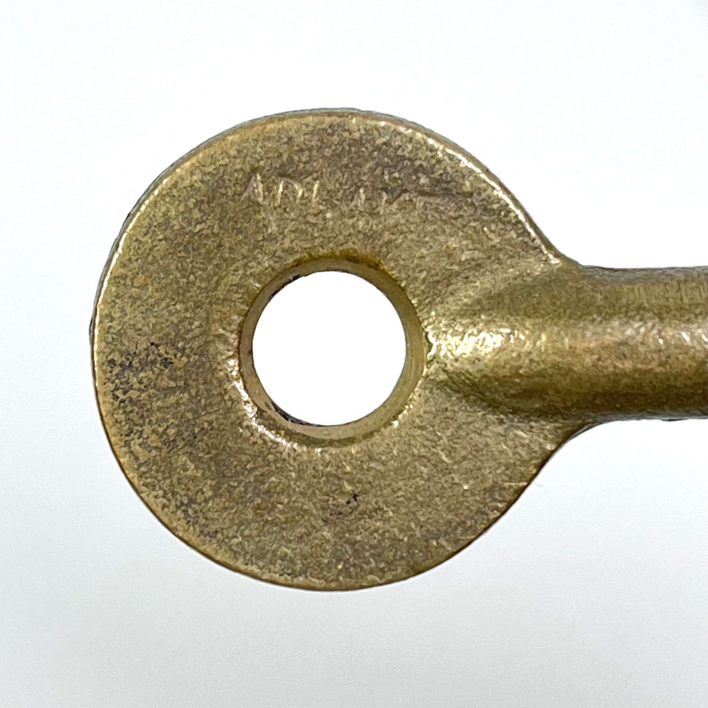 ONRWY Brass Hollow Barrel Railroad Key • Ontario Railway?? • Adlake - Etsy