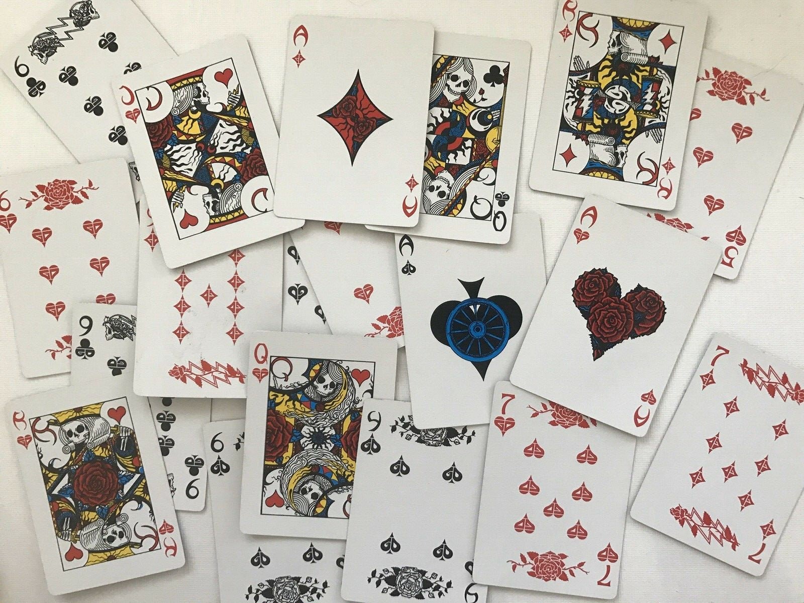 NUEVO Paulson Grateful Dead Poker Playing Cards - Regalo Jugador de ...