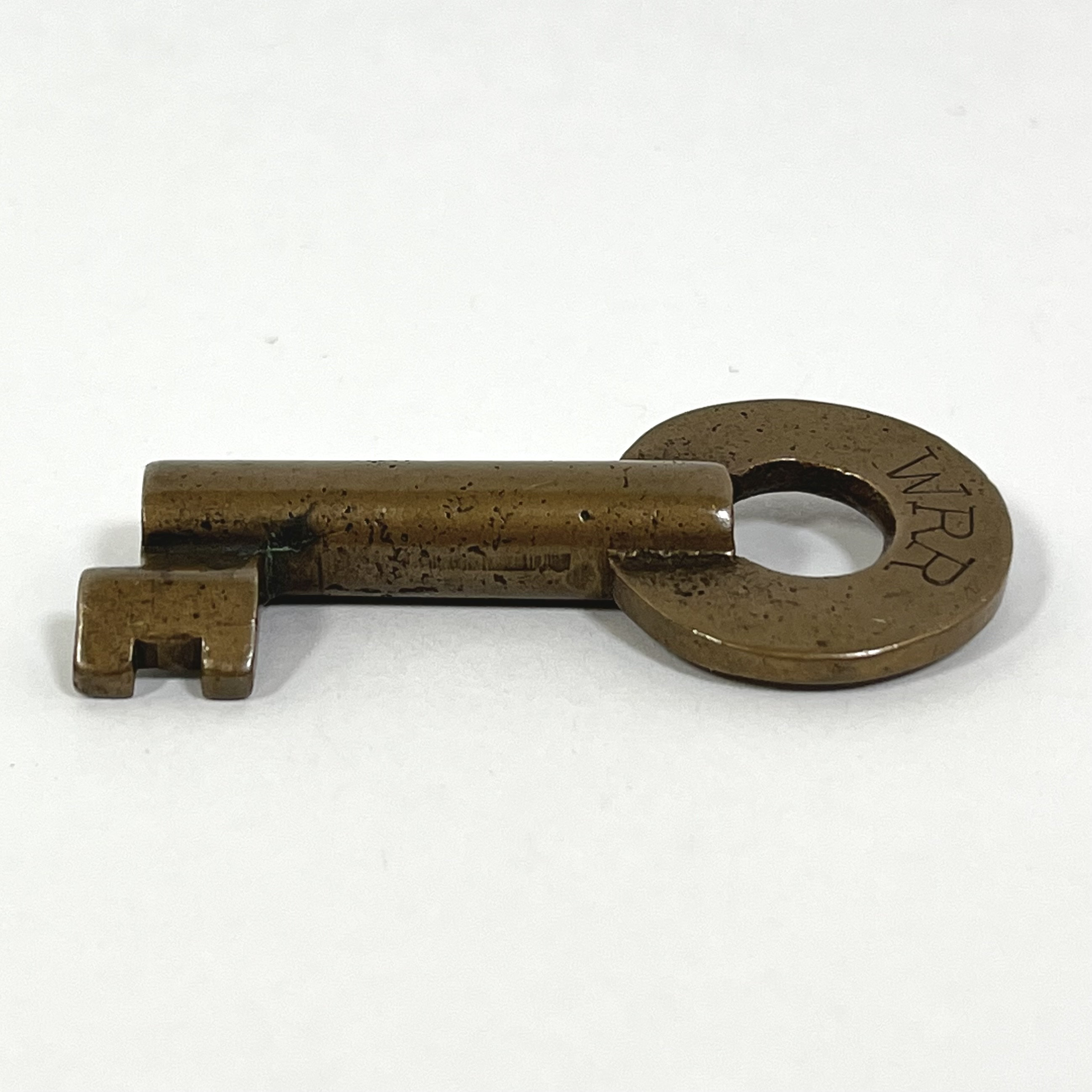 WRR Wabash Brass Hollow Barrel Railroad Switch KEY Train Rr Fraim ...