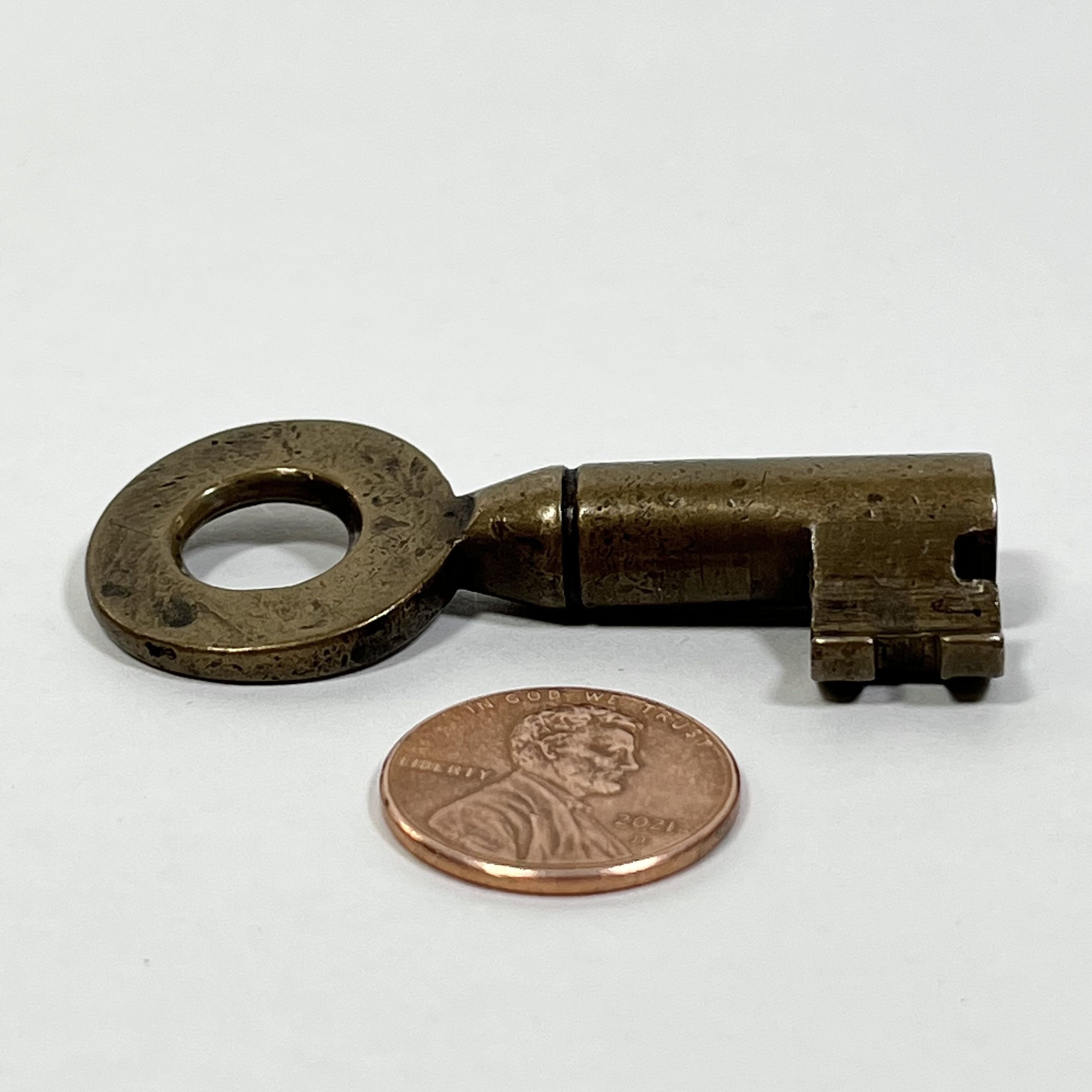 C&A RR Brass Hollow Tapered Barrel Railroad Switch Key • Chicago and ...