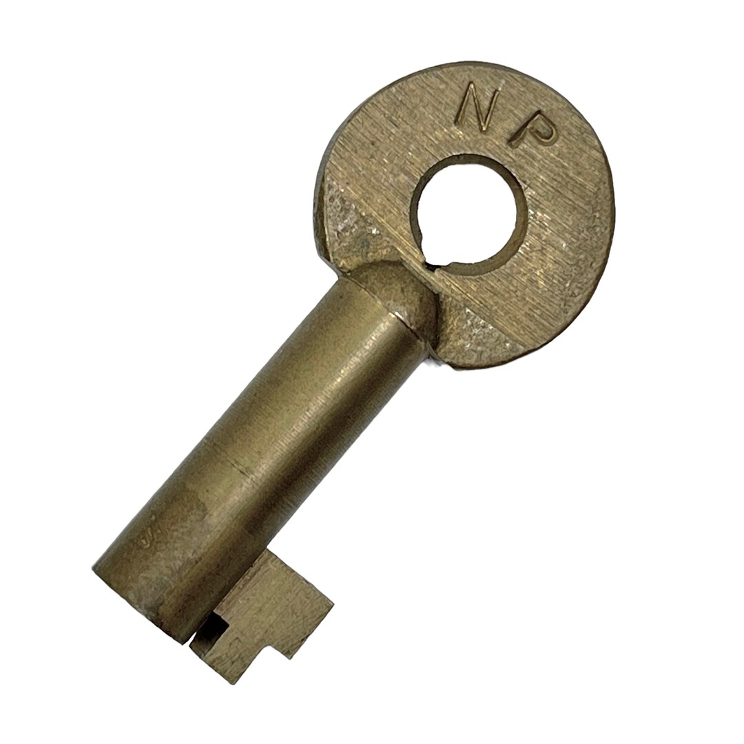 NP Ry RR Northern Pacific Railway Railroad • Brass Hollow Barrel Switch ...