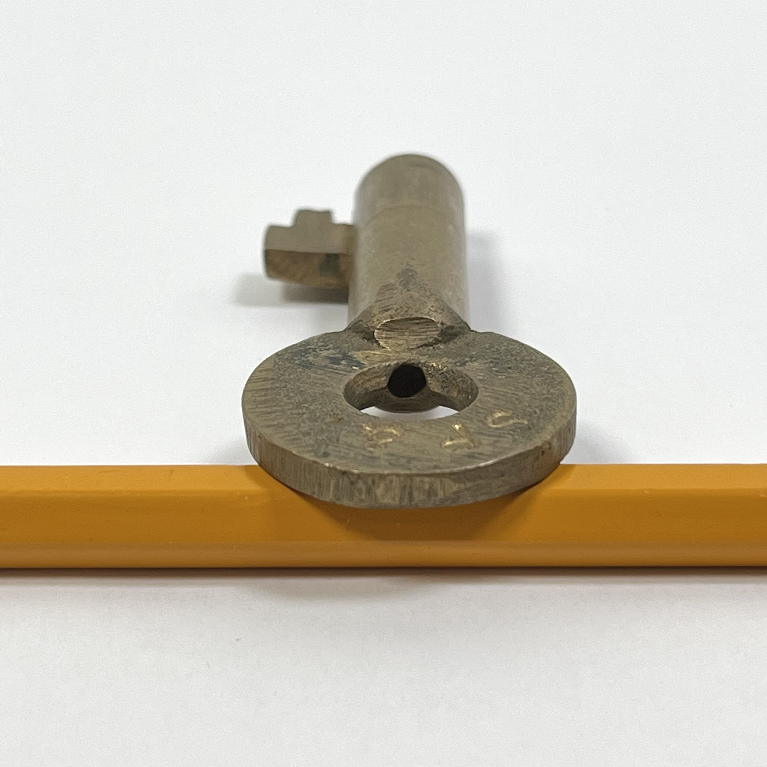SP&S Ry Brass Hollow Barrel Railroad Key • Spokane, Portland and ...