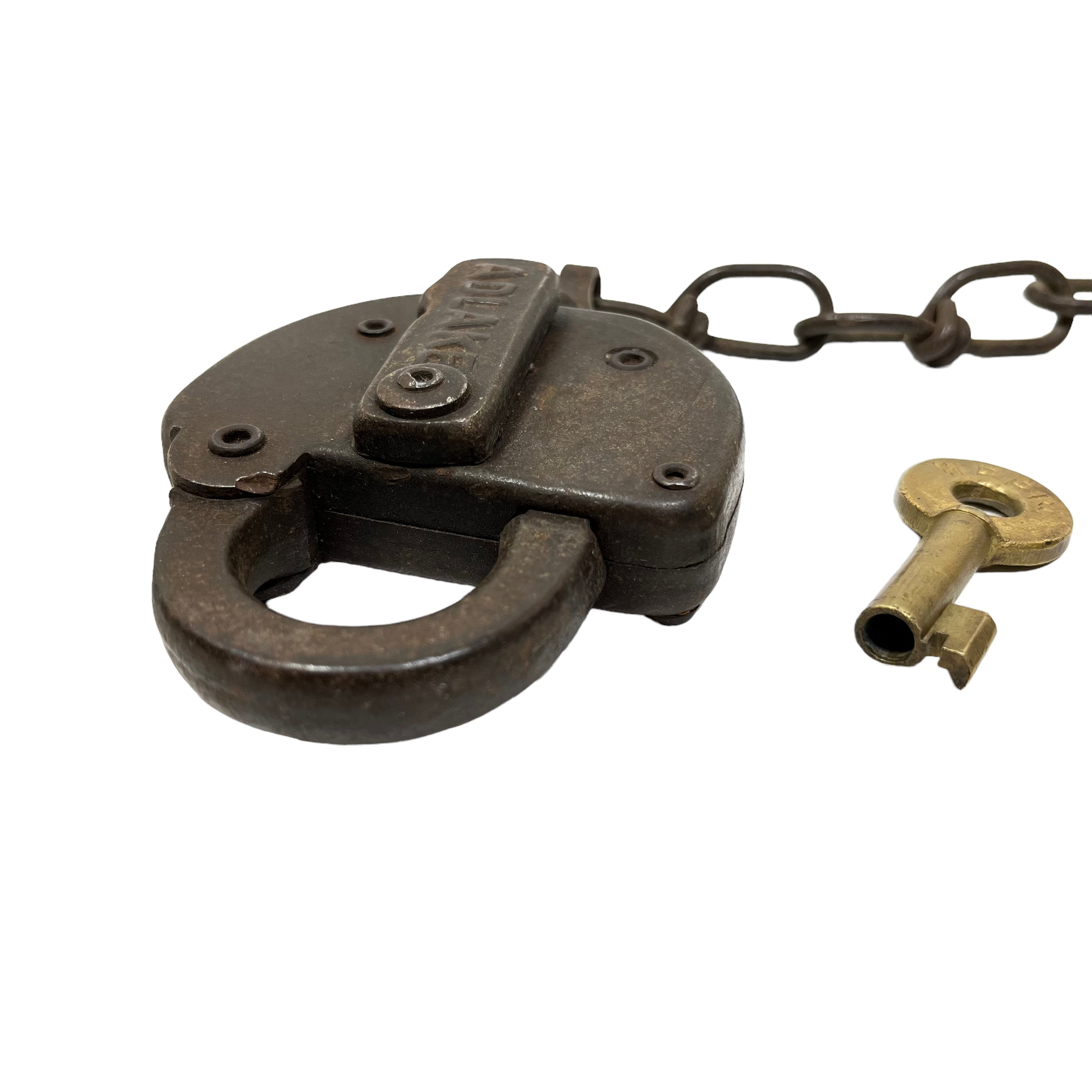 WPRR WPRY Western Pacific Railroad Lock With Key Set Vintage Obsolete ...