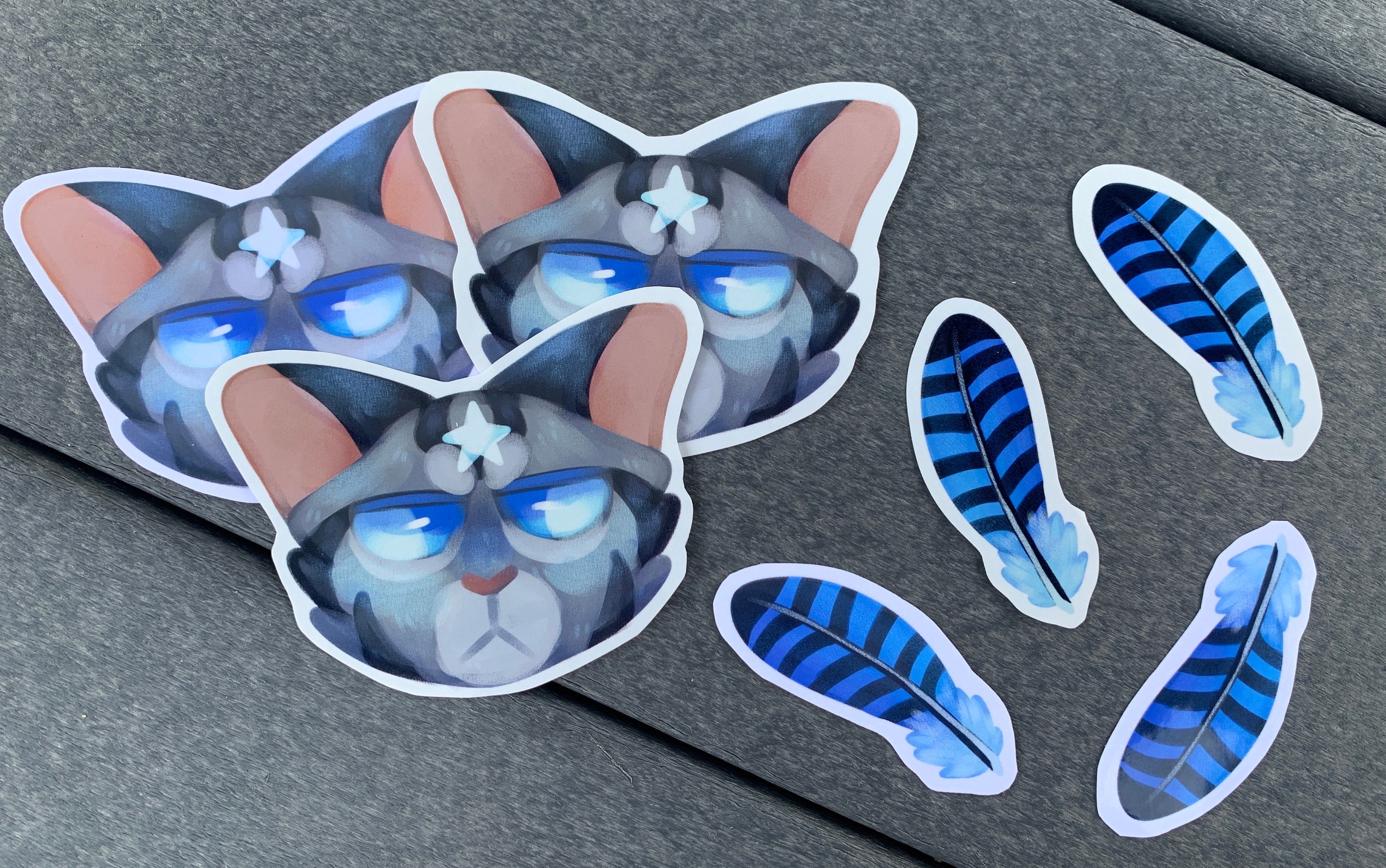 Warriors Jayfeather Sticker - Etsy