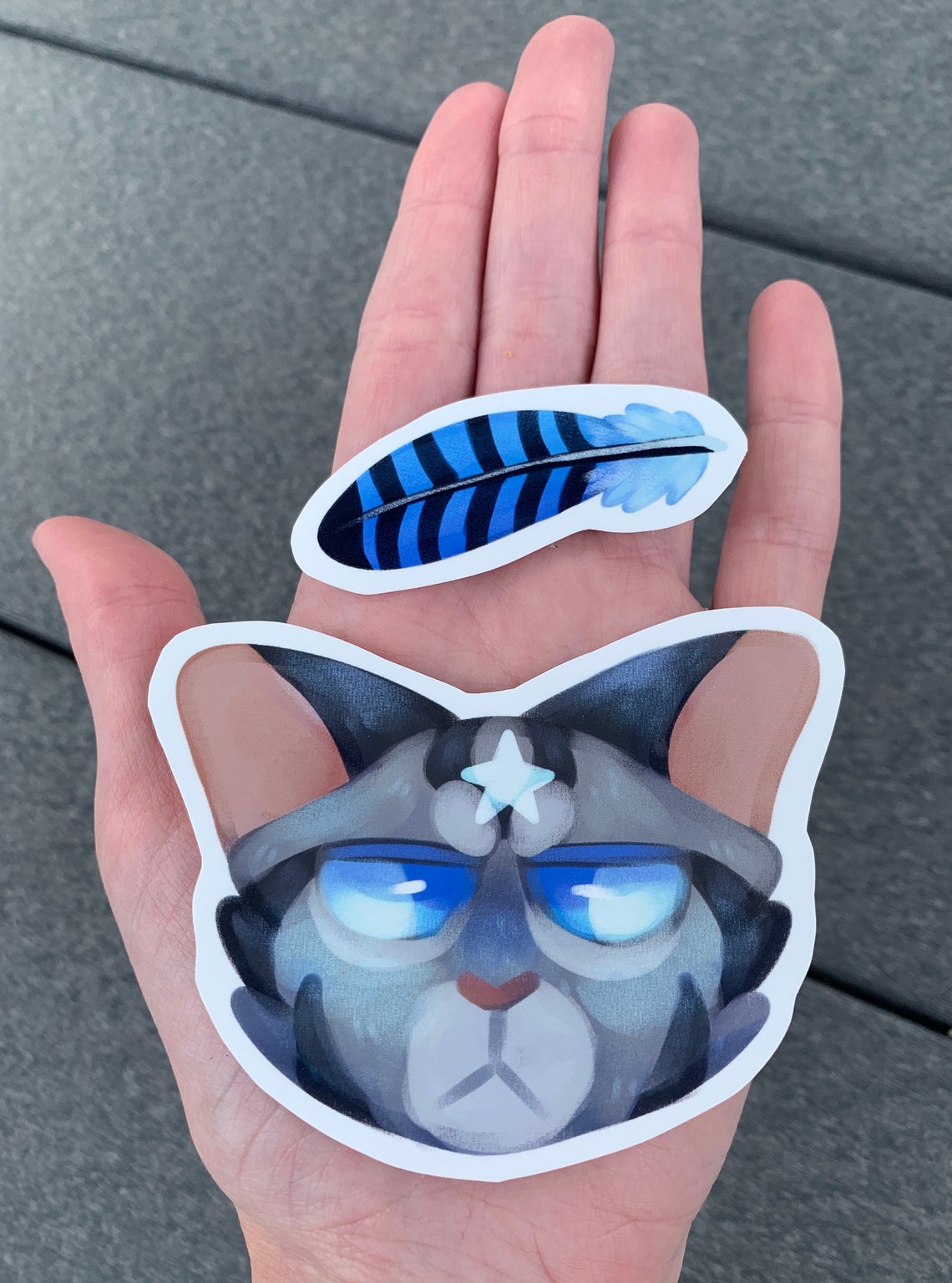 Warriors Jayfeather Sticker - Etsy