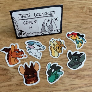 Jade Winglet Sticker Pack - Etsy