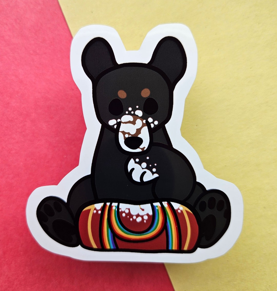 Cocaine Bear Sticker - Etsy