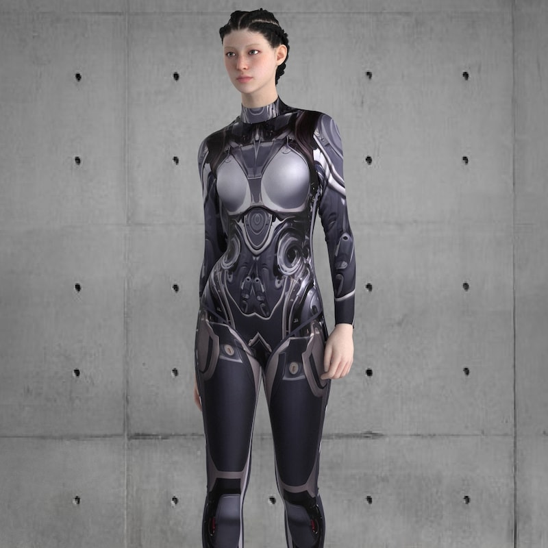 Cyberpunk Fit Girl - Etsy UK