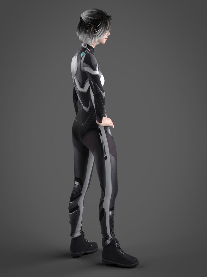 Cyberpunk Costume custom Fit Available, Robot Costume for Women, Droid ...