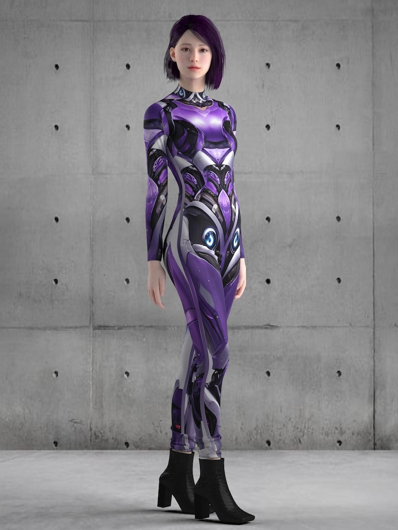 Alien Costume Cyberpunk Custom Fit Available Rave Outfit - Etsy