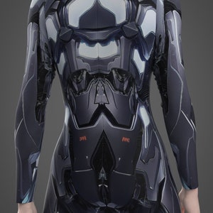 Cyborg Costume (custom Fit Available), Cyberpunk Clothing, Rave ...