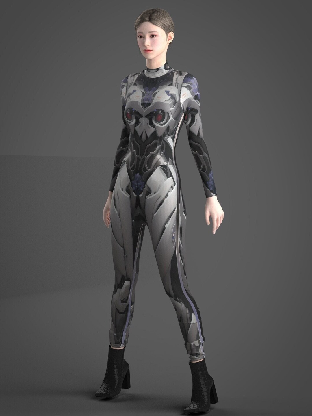 Alien Costume(custom Fit Available), Mecha Costume, Cyberpunk Clothing ...