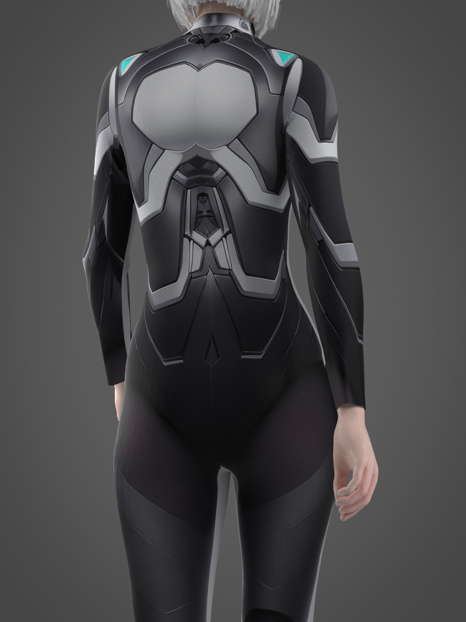 Cyberpunk Costume (custom Fit Available), Robot Costume for Women ...