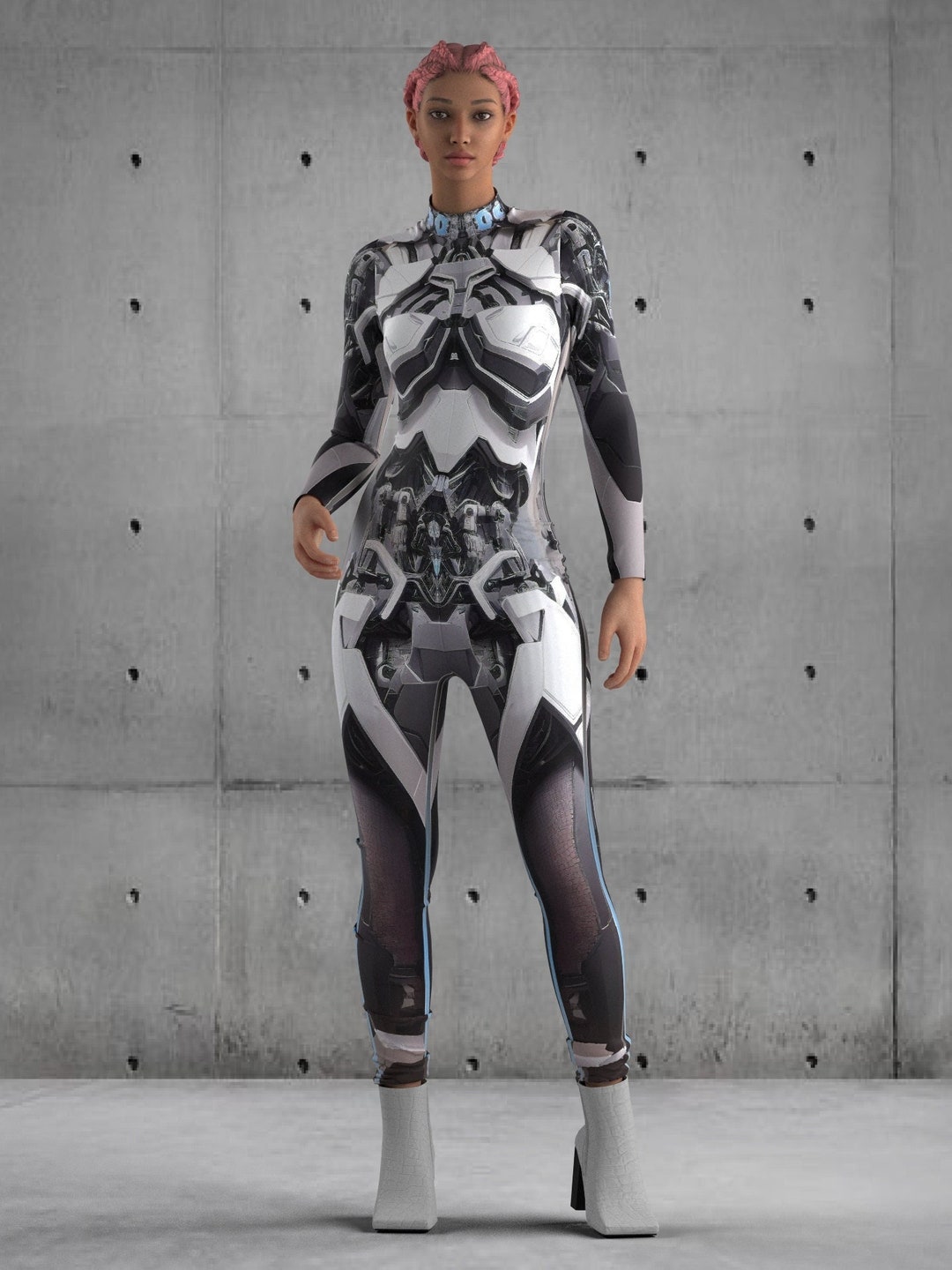 Spaceman Costume custom Fit Available, Cyberpunk Clothing, Rave ...